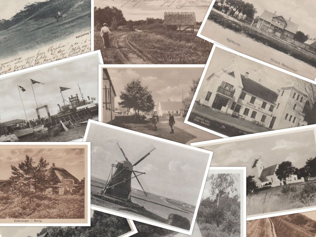 Postkort udgivere – Det gamle Rørvig